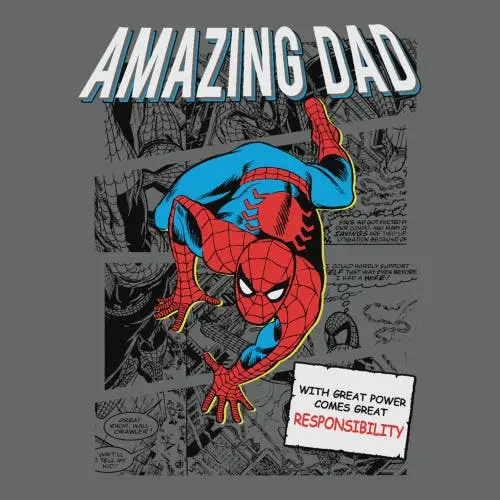 MARVEL The Amazing Dad Power Graphic T-shirt