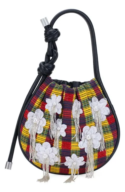 BEHNO Mini Potli Bag - Black/multi