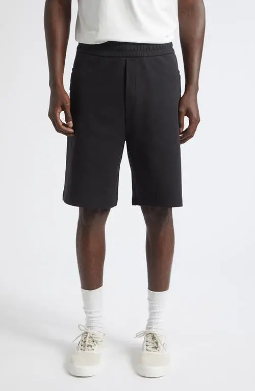 Moncler Cotton Blend Interlock Shorts