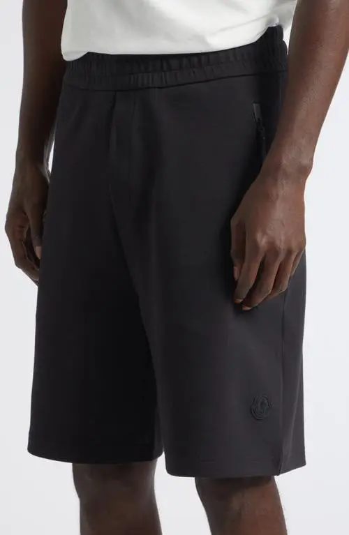 Moncler Cotton Blend Interlock Shorts