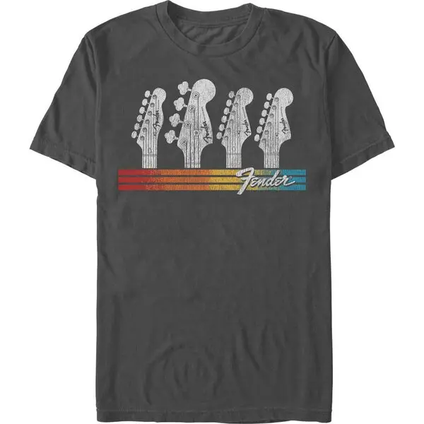 FENDER Guitar Headstocks Graphic T-shirt
