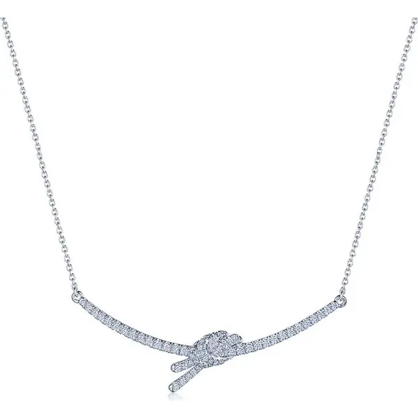 Kwiat Entwine Diamond Necklace - Platinum