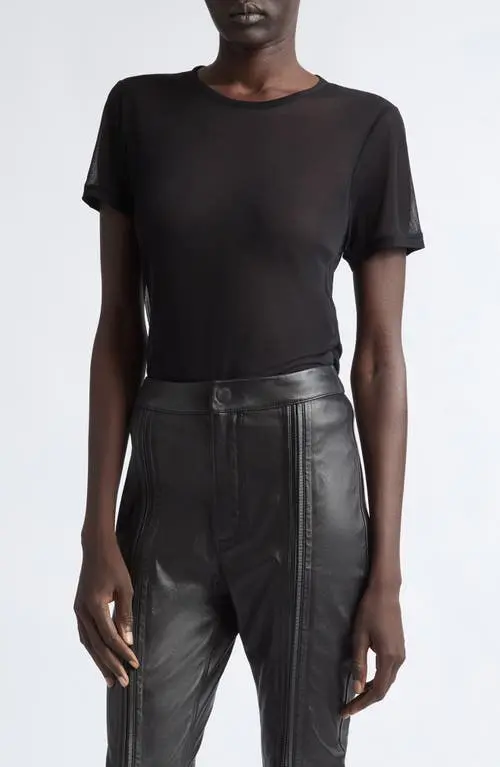 TOM FORD Crepe Jersey T-shirt - Black