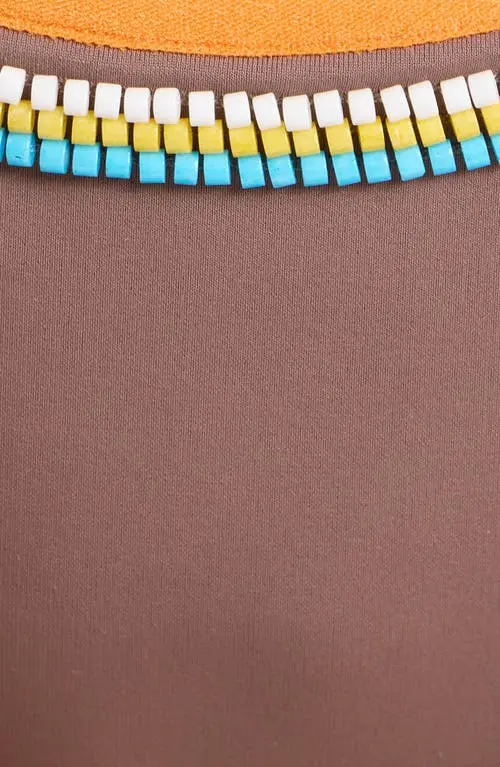 JADED LONDON Beaded Side Tie Bikini Bottoms
