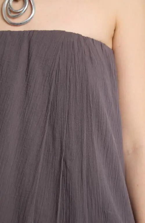 MUSE ASSEMBLY Asymmetric Hem Bandeau Top