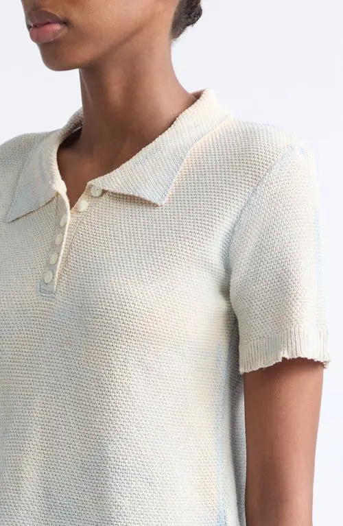 MAISON MARGIELA Stamped Cotton Polo