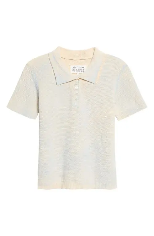 MAISON MARGIELA Stamped Cotton Polo