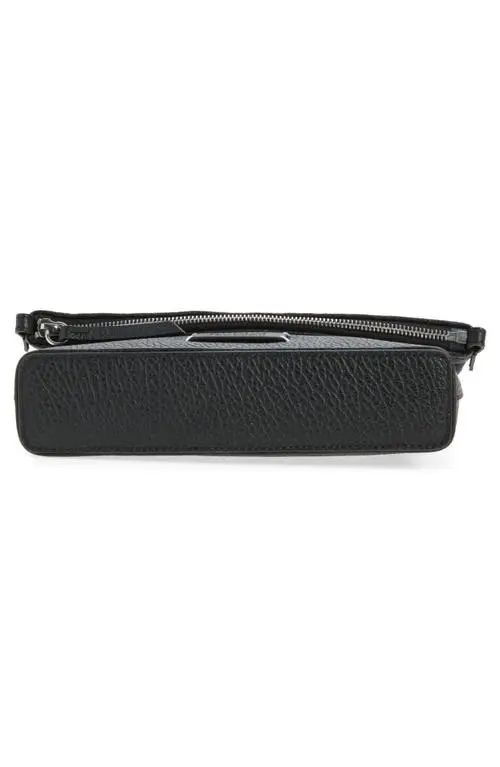 MAISON MARGIELA 5ac Hobo Bag In Canvas And Leather