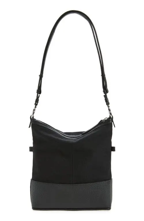 MAISON MARGIELA 5ac Hobo Bag In Canvas And Leather