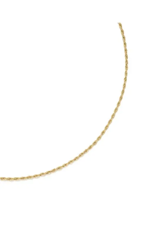 D.LOUISE Fine Rope Chain Necklace