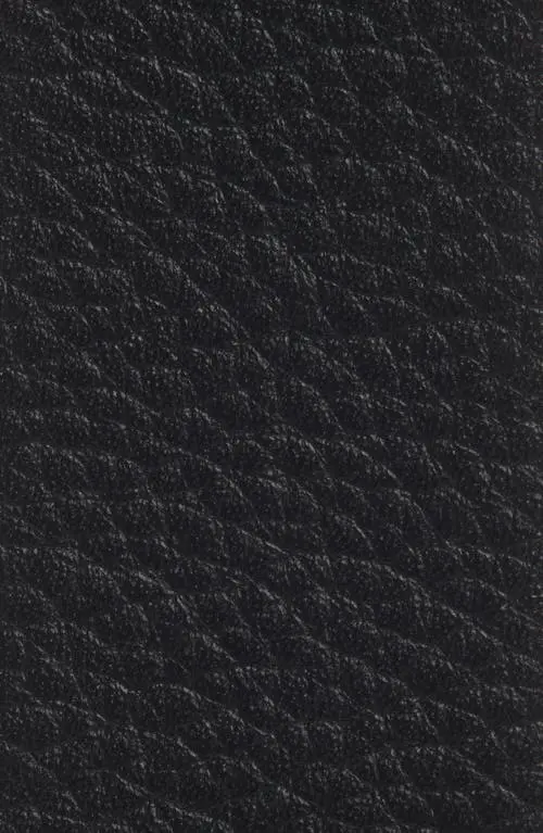 Cole Haan Hidden Stitch Leather Belt - Black