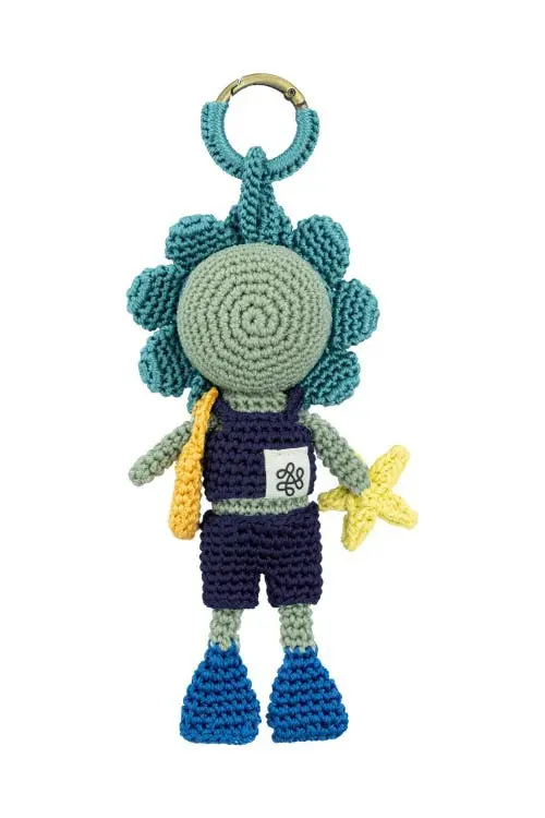 THE SAK Sunbudz Sunflower Dangle Keychain