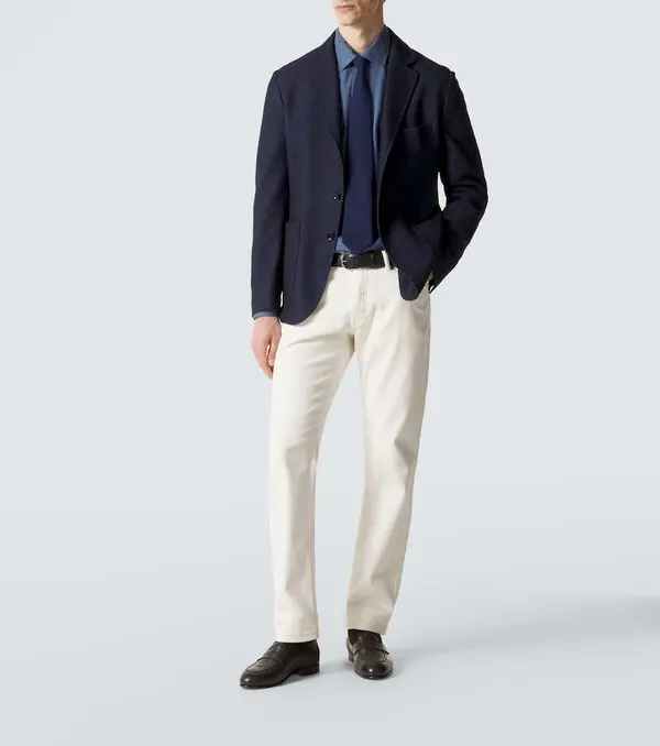 Brioni Silk And Cashmere Blazer