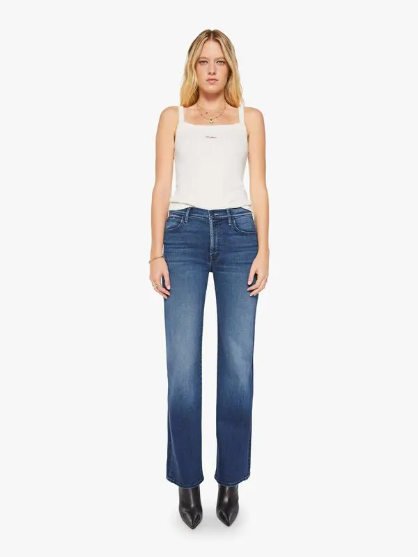 MOTHER The Kick It Homecoming High Jeans - Blue
