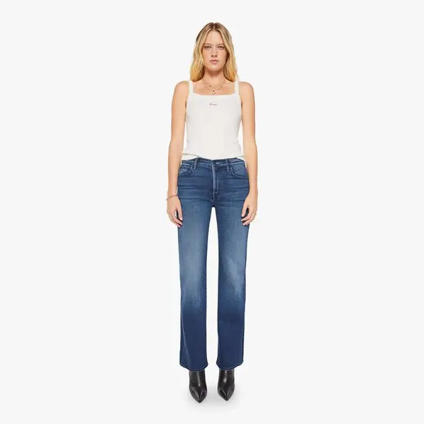 MOTHER The Kick It Homecoming High Jeans - Blue
