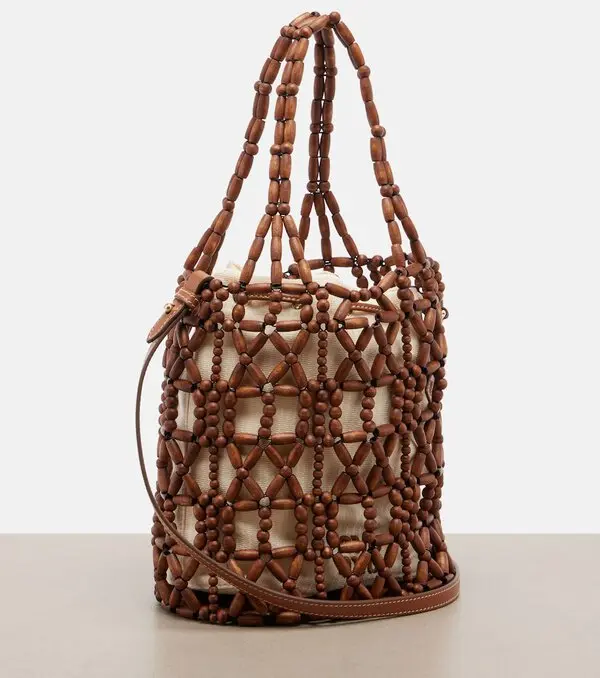 Miu Miu Beaded Bucket Bag