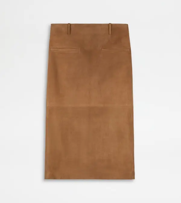 TOD'S Skirt In Pashmy Suede