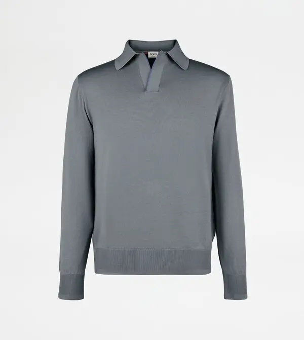 TOD'S Polo Shirt In Merino Wool