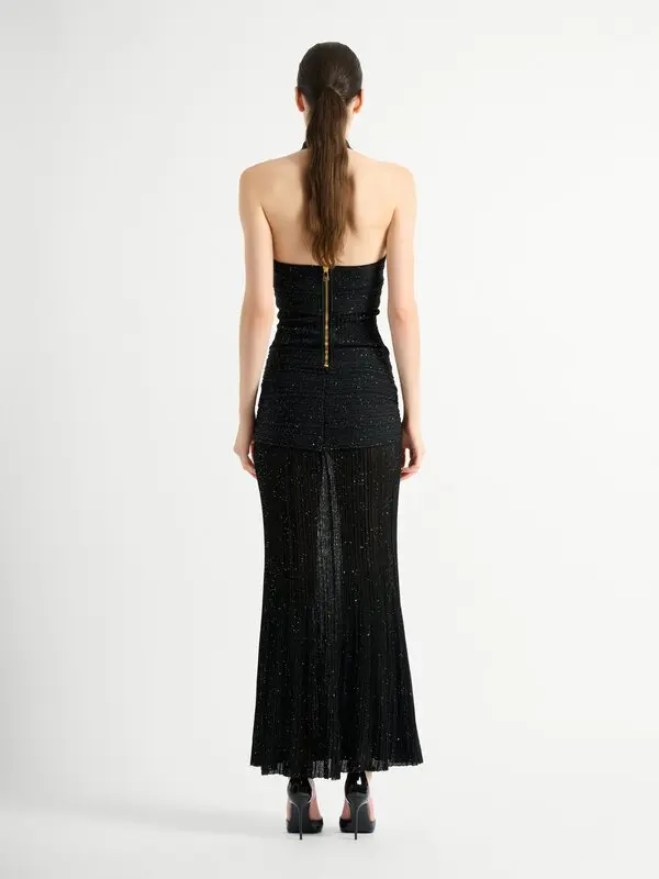 Balmain Long Halterneck Dress