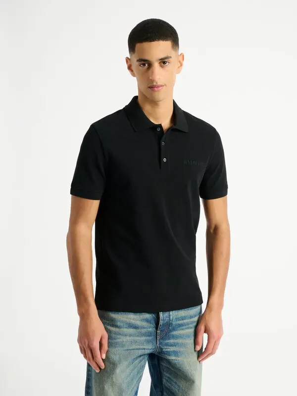 Balmain Embroidered Vintage Polo