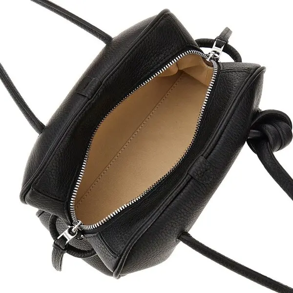 Jacquemus Grained Leather Small 'turismo' Bag - Black