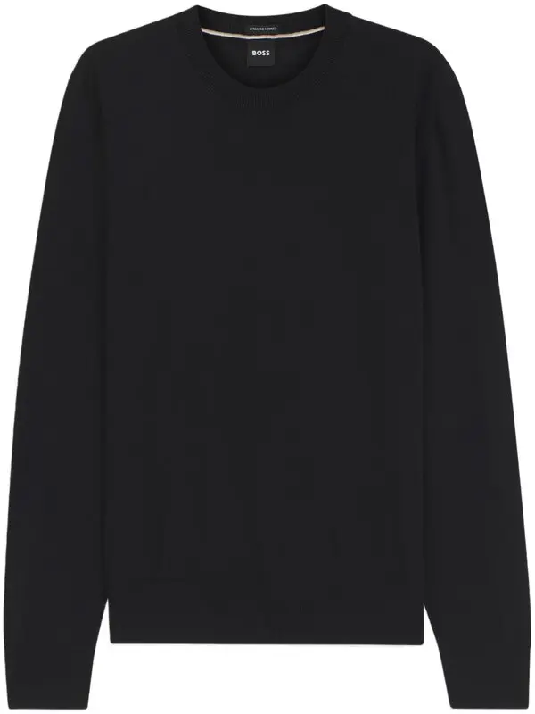 Hugo Boss Regular Fit Crew Neck Sweater