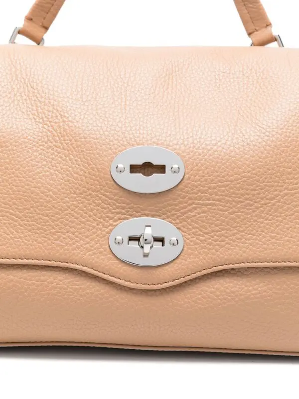 ZANELLATO Postina Daily Small Leather Handbag - Brown