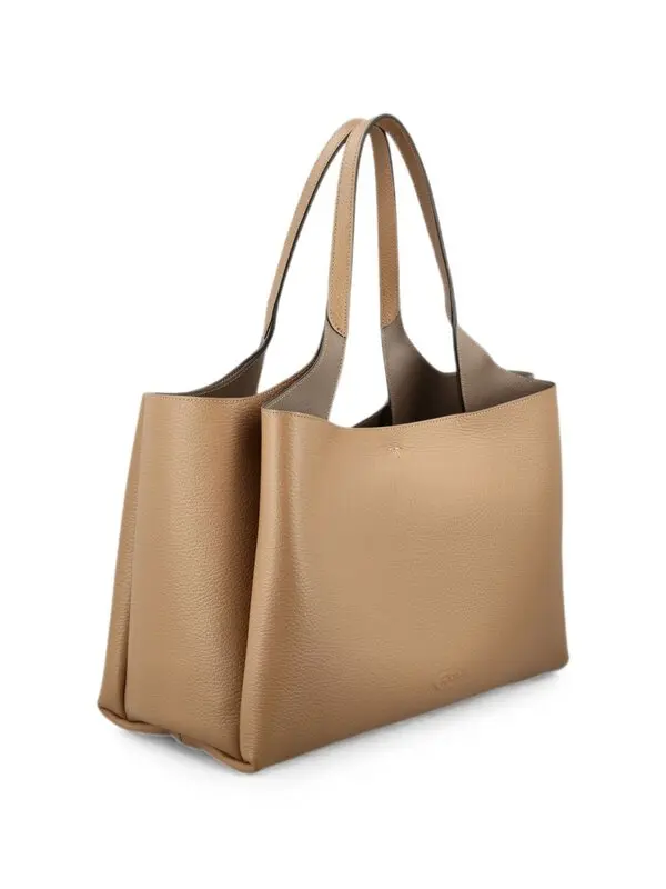 TOD'S T Timeless Medium Leather Tote