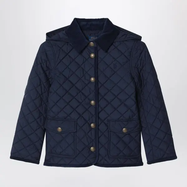 Polo Ralph Lauren Navy Quilted Barn Jacket