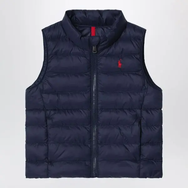 Polo Ralph Lauren Navy P-layer Quilted Vest - Blue