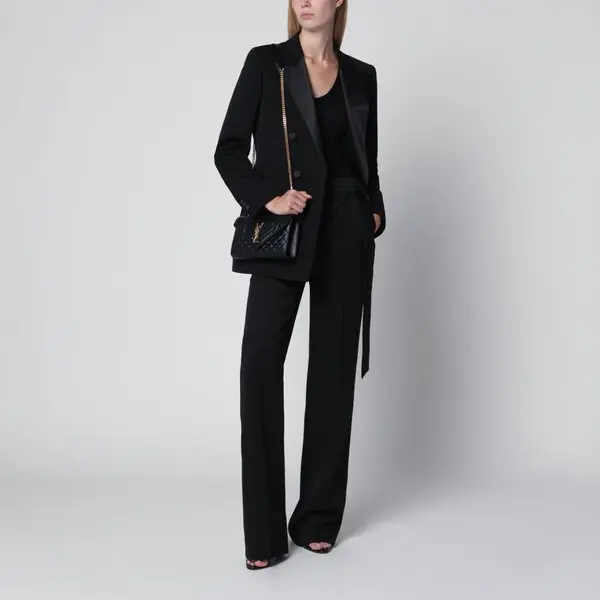 Saint Laurent Double-breasted Wool Blazer