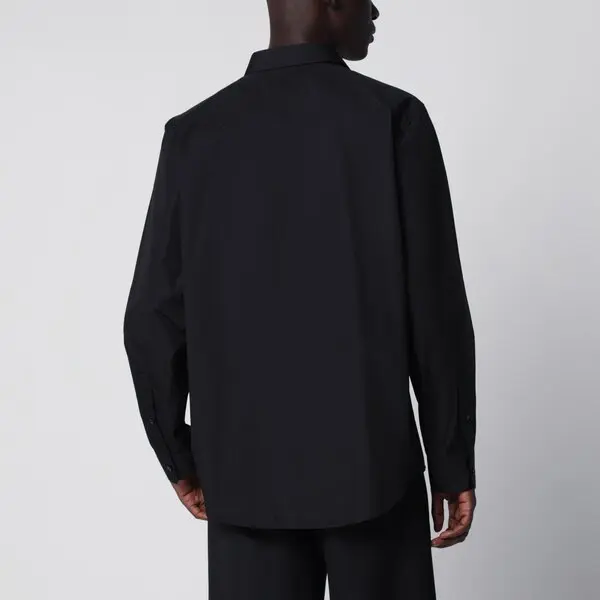 Burberry Classic-fit Cotton Poplin Shirt With Check Trim