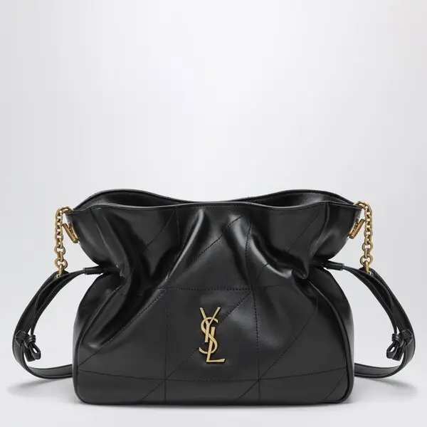 Saint Laurent Jamie Pouch In Lambskin Leather - Black