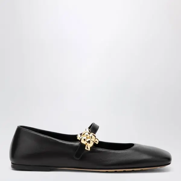 Bottega Veneta Charlotte Mary-jane Ballet Flats - Black