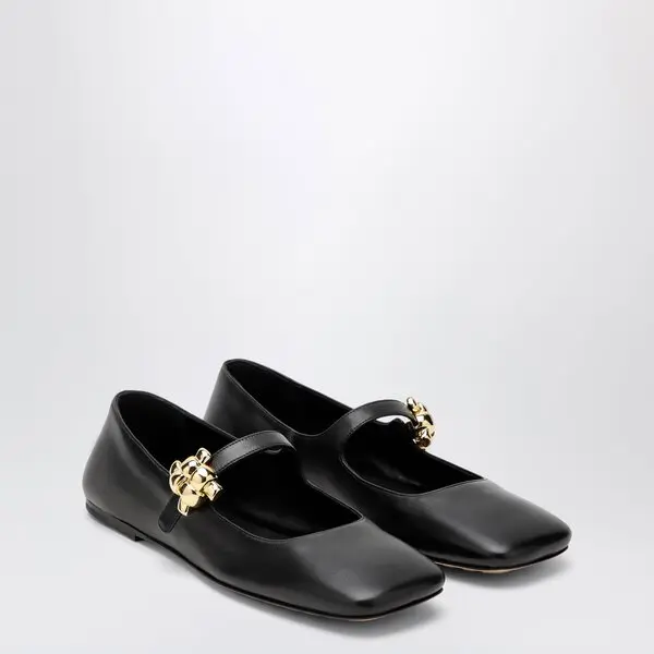 Bottega Veneta Charlotte Mary-jane Ballet Flats - Black