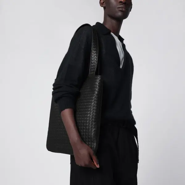 Bottega Veneta Veneto Tote Bag In Lambskin Leather - Brown