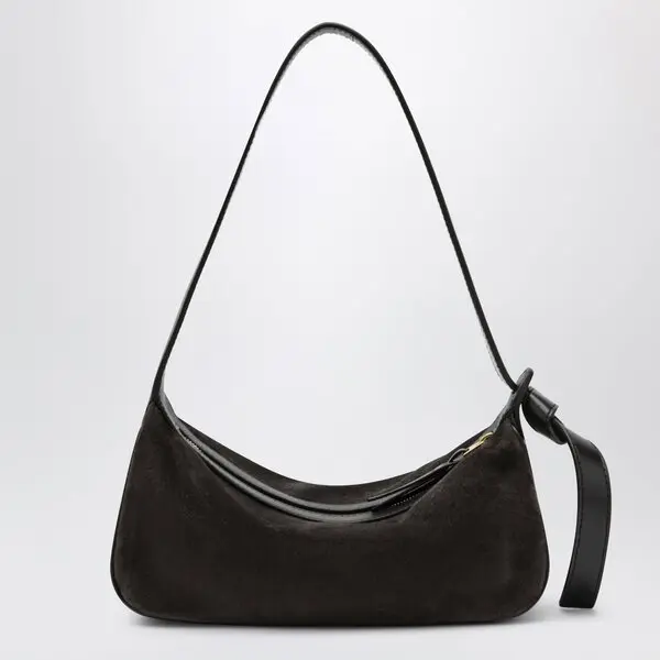 Bottega Veneta Nodo Shoulder Bag In Suede And Nappa Leather