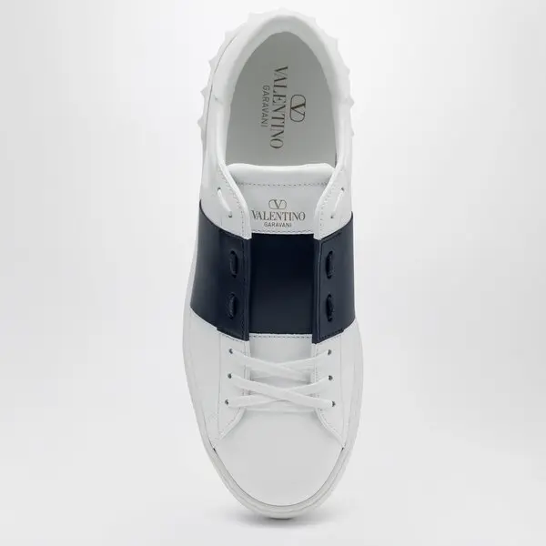 Valentino Garavani Open Sneakers In /navy Blue