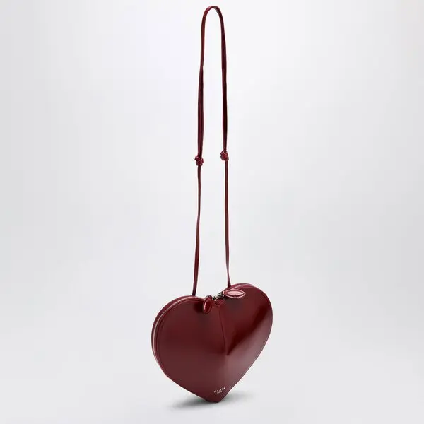 Alaïa Heart Shoulder Bag - Red