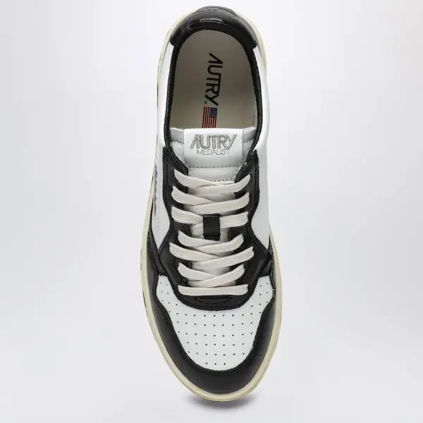 AUTRY Medalist Leather Low-top Sneakers - White