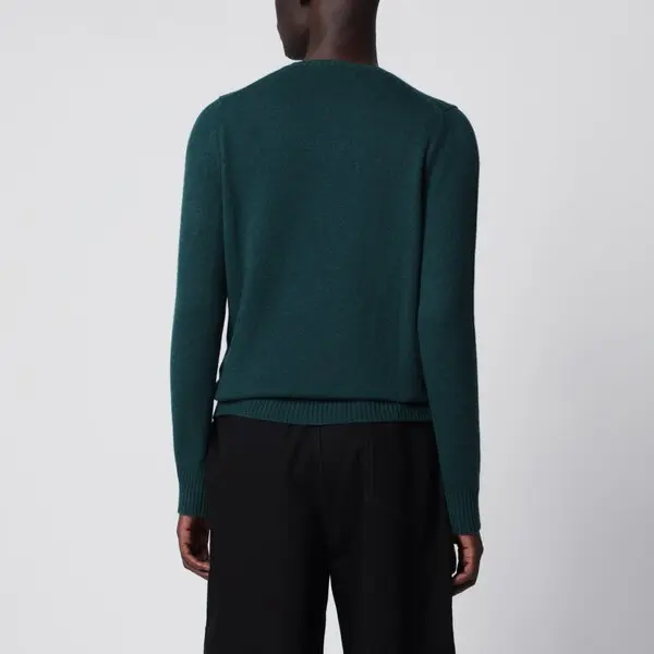 DRUMOHR Dark Cashmere Crew-neck Sweater