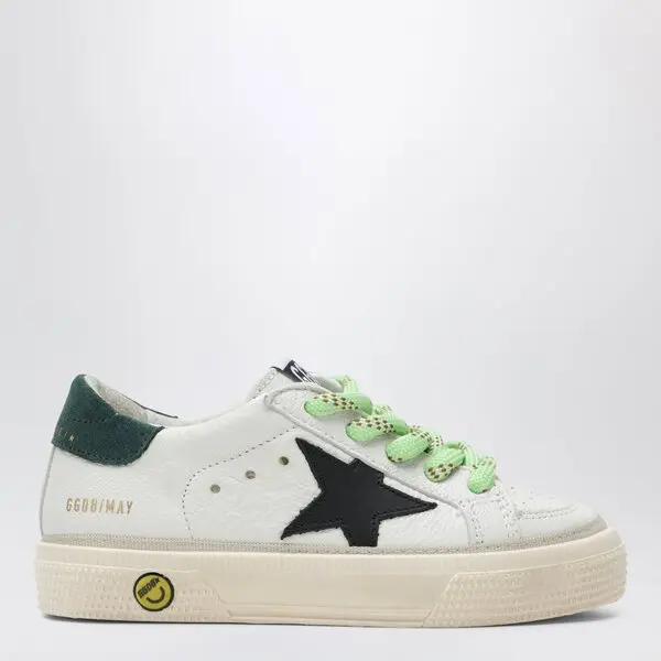 GOLDEN GOOSE May Leather Sneakers - Black