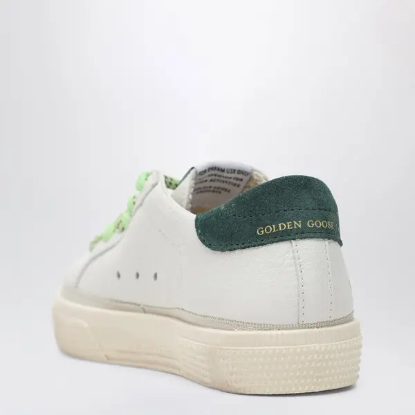 GOLDEN GOOSE May Leather Sneakers - Black