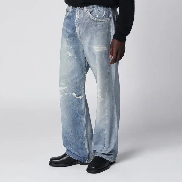 Our Legacy Light-wash Distressed Jeans