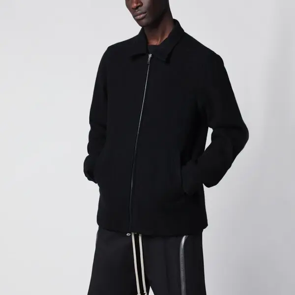 Rick Owens Wool Zip-up Jacket