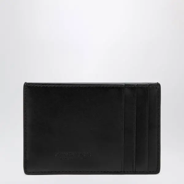 Bottega Veneta Cassette Card Holder - Black