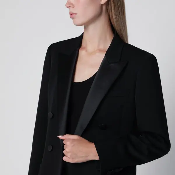 Saint Laurent Double-breasted Wool Blazer