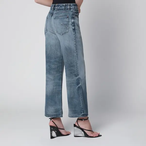 Alaïa Flared Ankle-length Denim Jeans