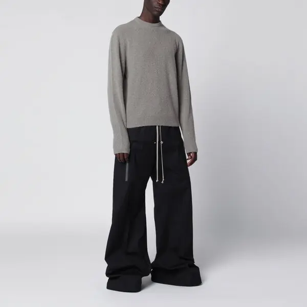 Rick Owens Dust Cashmere-blend Crewneck Sweater - Grey