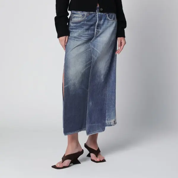 Our Legacy Craft Midi Denim Skirt